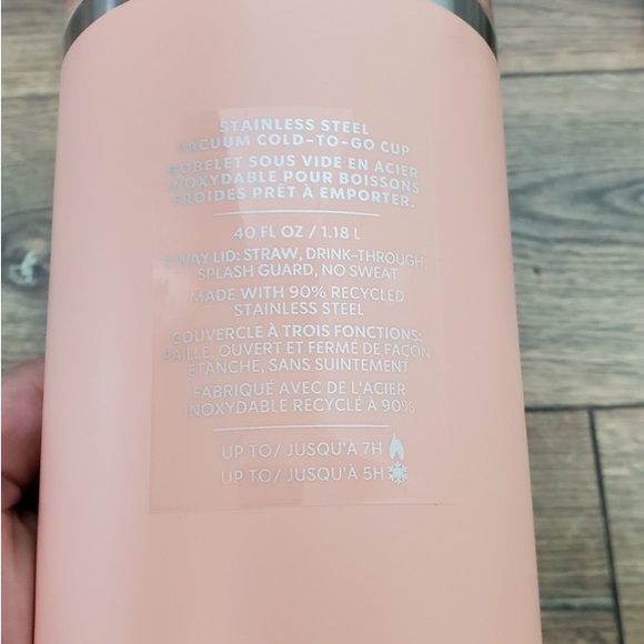 Stanley | Kitchen | Starbucks Stanley Peach Tumbler 4oz 2023 Target ...